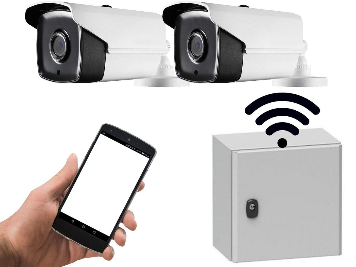 2 Camera 4G Wireless Remote Site CCTV System — SpyCameraCCTV