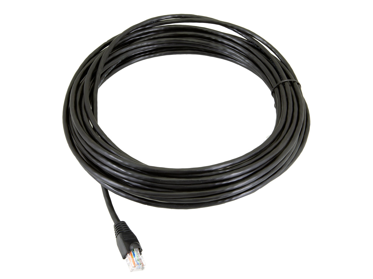 10m Cat 5e Outdoor Ethernet Network Cable Black — SpyCameraCCTV