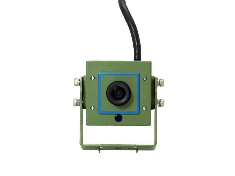 Wired Bird Box Camera Kit DIY Camera Box | Green Feathers — SpyCameraCCTV