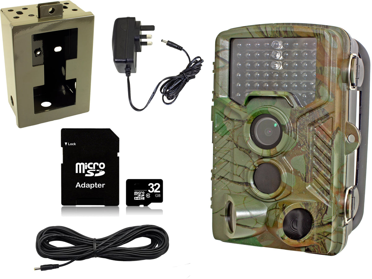 Waterproof Trail Wildlife HD Camera Bundle Pack | Green Feathers ...