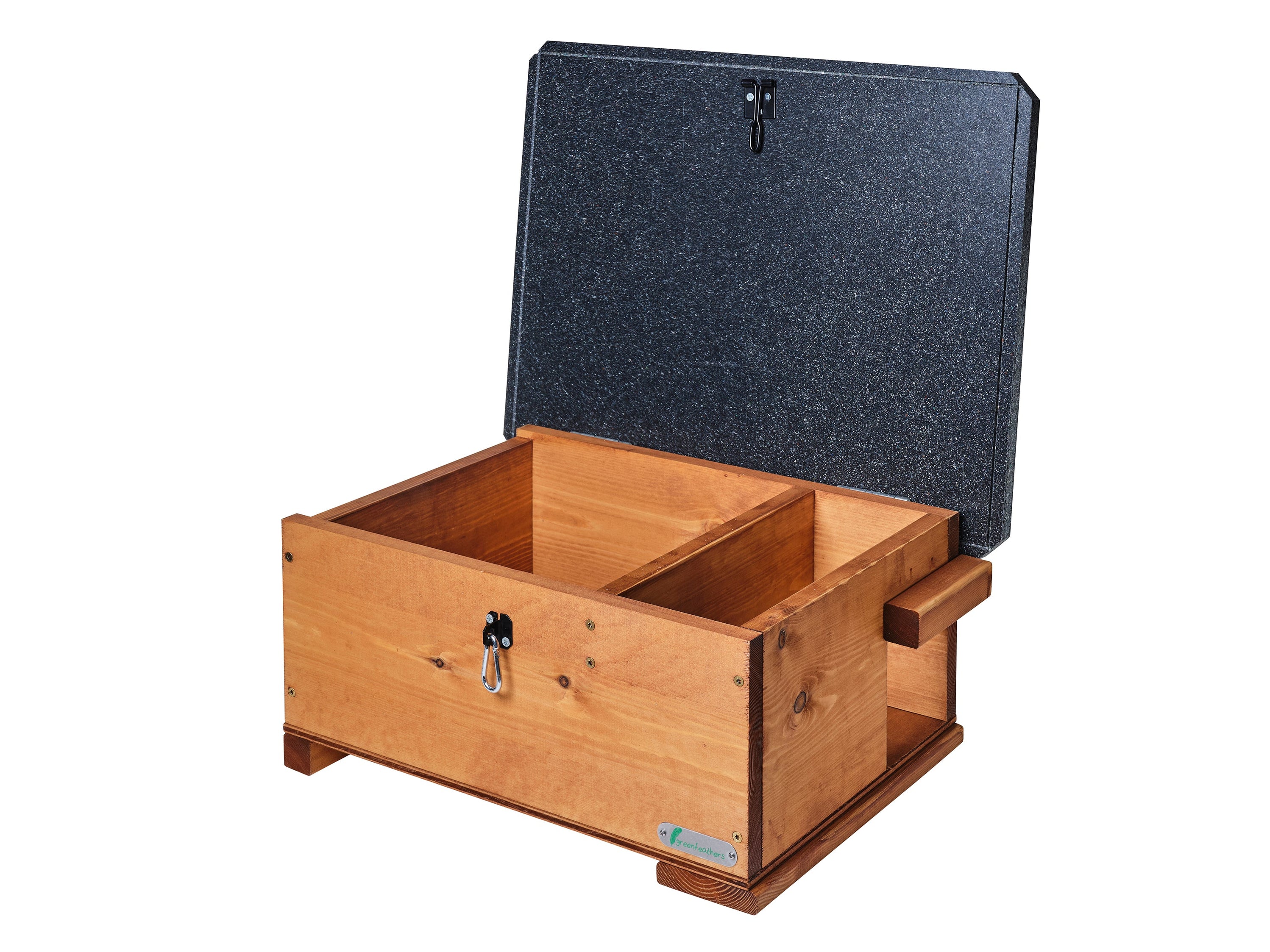 Hedgehog Box HD IP Camera Kit | Green Feathers — SpyCameraCCTV