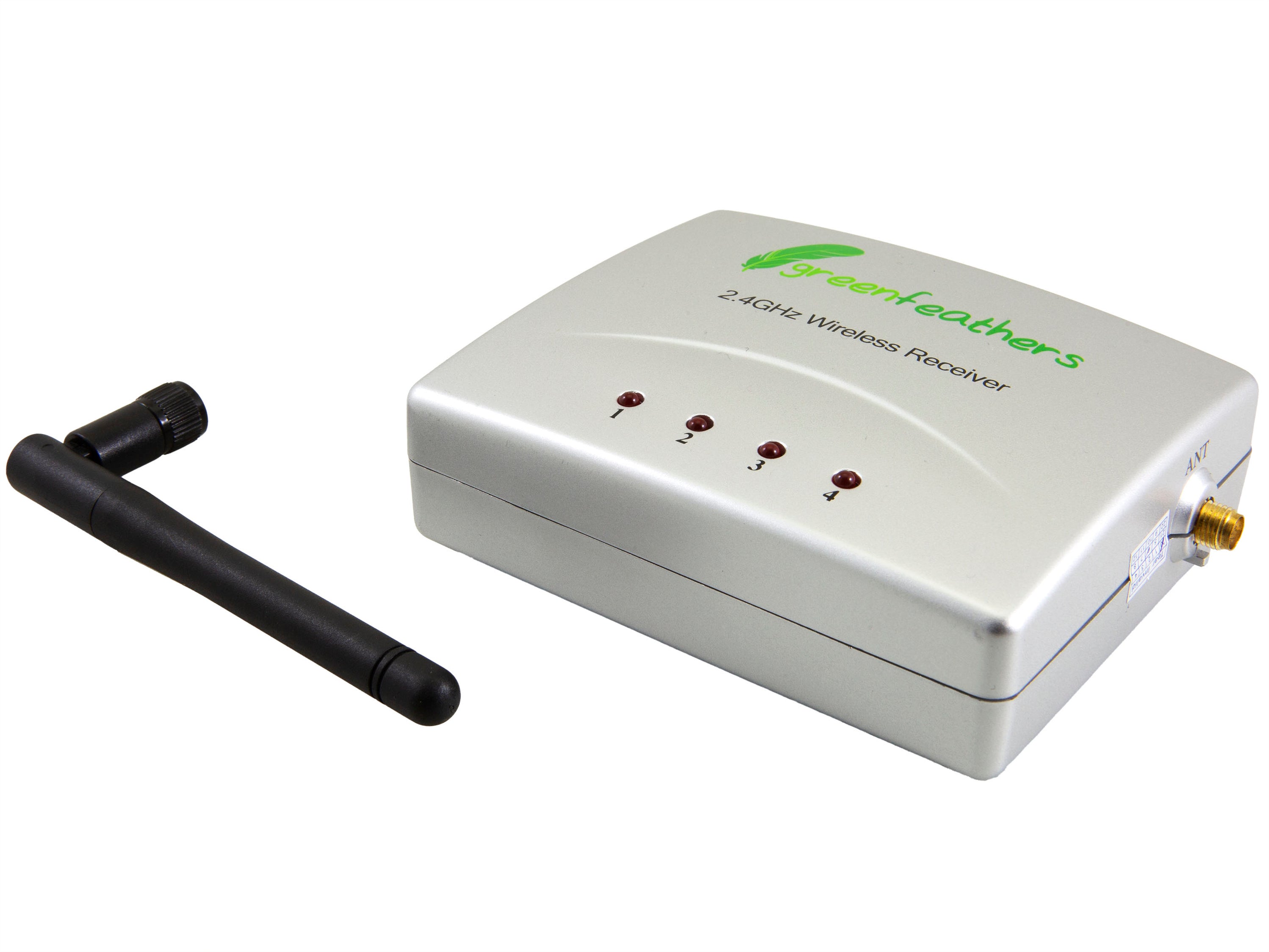 2.4GHz Wireless Receiver with Antenna — SpyCameraCCTV
